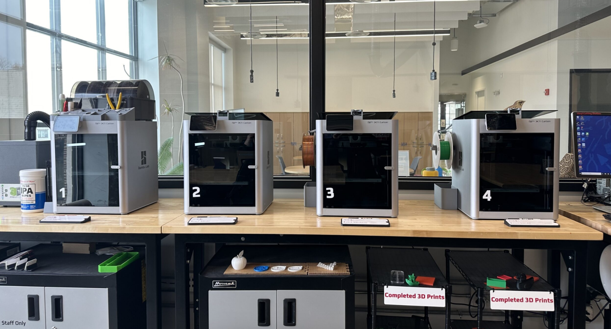 From 3D Printers to Laser Cutters: Exploring the Makerspace | Johns ...